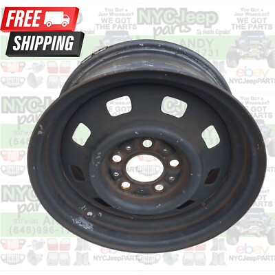 OEM Stock Steel Wheel Rim 15x6 5x4.5 Jeep Wrangler YJ TJ Cherokee XJ ...