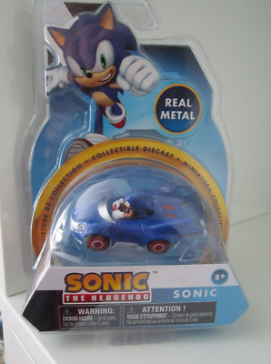 Sonic the Hedgehog Sonic & Sega All Stars Racing Collectible Car Metal ...