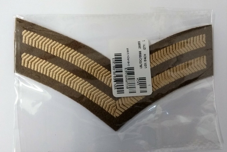 Genuine British Army Issue Guards Division HAC Corporal Chevron Patch ...