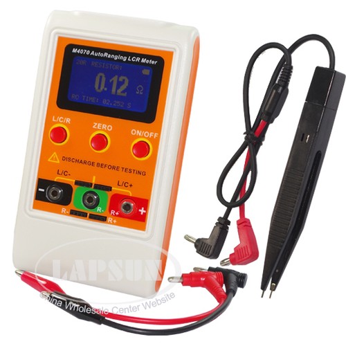Auto-ranging LCR LRC RCL RLC Meter M4070 Up to 100H 100mF 20MR With USB ...