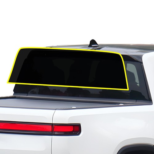 Precut Rear Windshield Nano Ceramic Window Tint Film Fits Rivian R1T ...