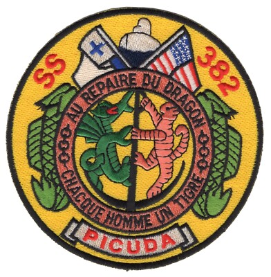 SS-382 USS Picuda Patch - Version A | eBay