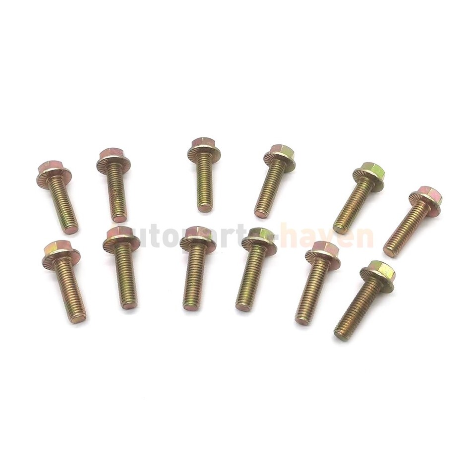 Exhaust Manifold Header Bolts Hardware Kit 03413B for Chevy GMC LS1 LS2 ...