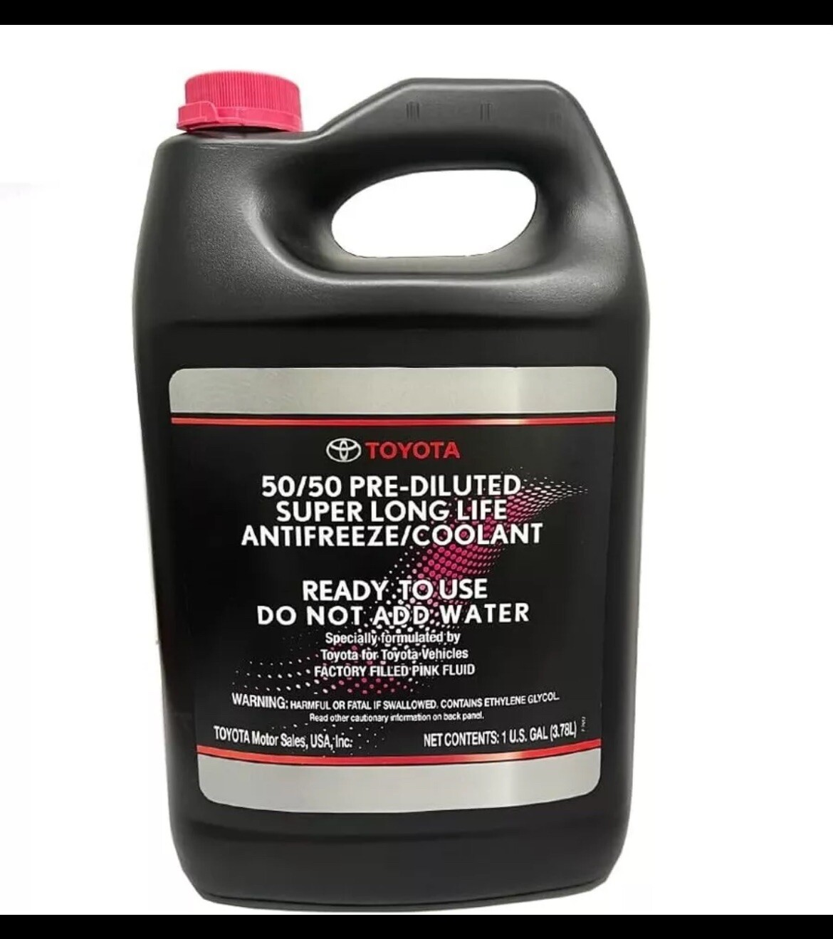 1 Gallon Toyota/Lexus Super Long Life Pink Antifreeze Coolant - 622 | eBay