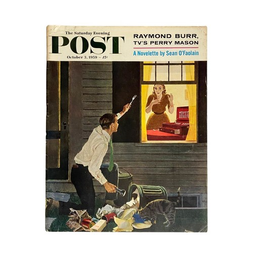 Saturday Evening Post Magazine October 3 1959 Quaint Places - Hughes No ...