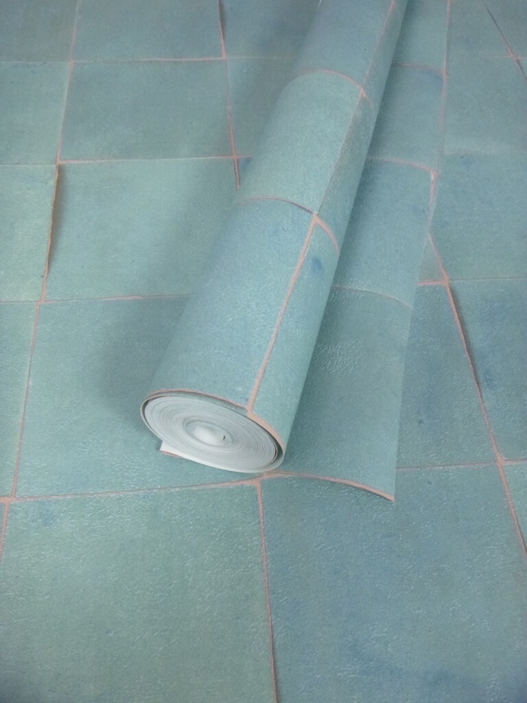 Tile On A Roll Wallpaper - Random Tiling Design - Nubia Kitchen ...