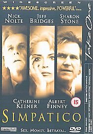 Simpatico DVD (2002) Nick Nolte, Warchus (DIR) cert 15 FREE Shipping ...