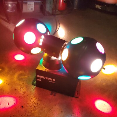 VEI Orbitron 2 V-9526 Industrial Grade Double Spinning Disco Ball | eBay