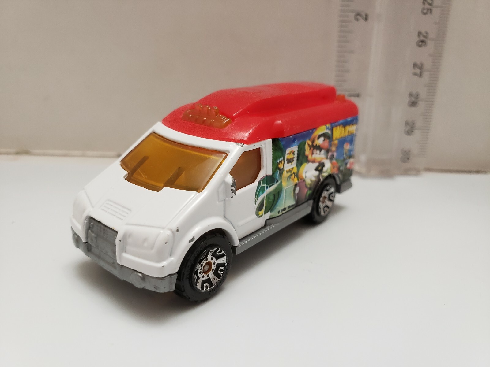 Mario Kart 64 Matchbox 2005 Wario Ambulance Rare Nintendo Fast shipping ...