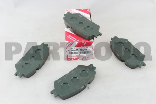 0446530340 Genuine Toyota PAD KIT, DISC BRAKE, FRONT 04465-30340 | eBay