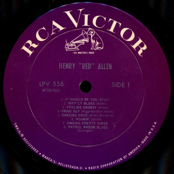 Henry "Red" Allen, Henry Red Allen, Vinyl LP, Sealed | eBay