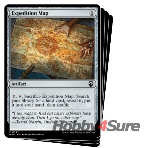Expedition Map X4 M/NM Magic: The Gathering MTG Modern Horizons 3 ...