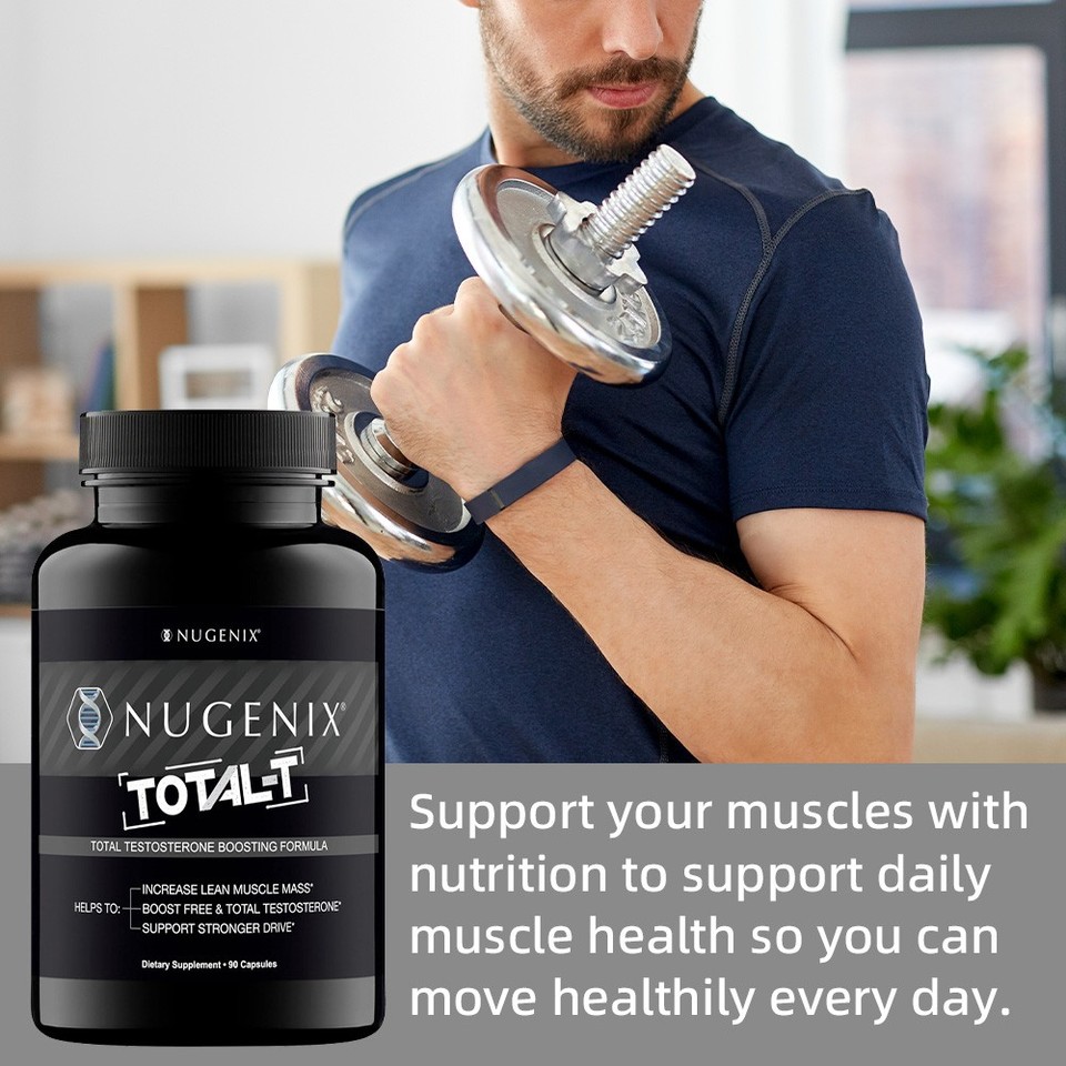 Nugenix Total-T Testosterone Booster - increase muscle mass ...
