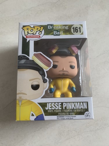 JESSE PINKMAN YELLOW HAZMAT BREAKING BAD #161 FUNKO POP VINYL *NEW ...