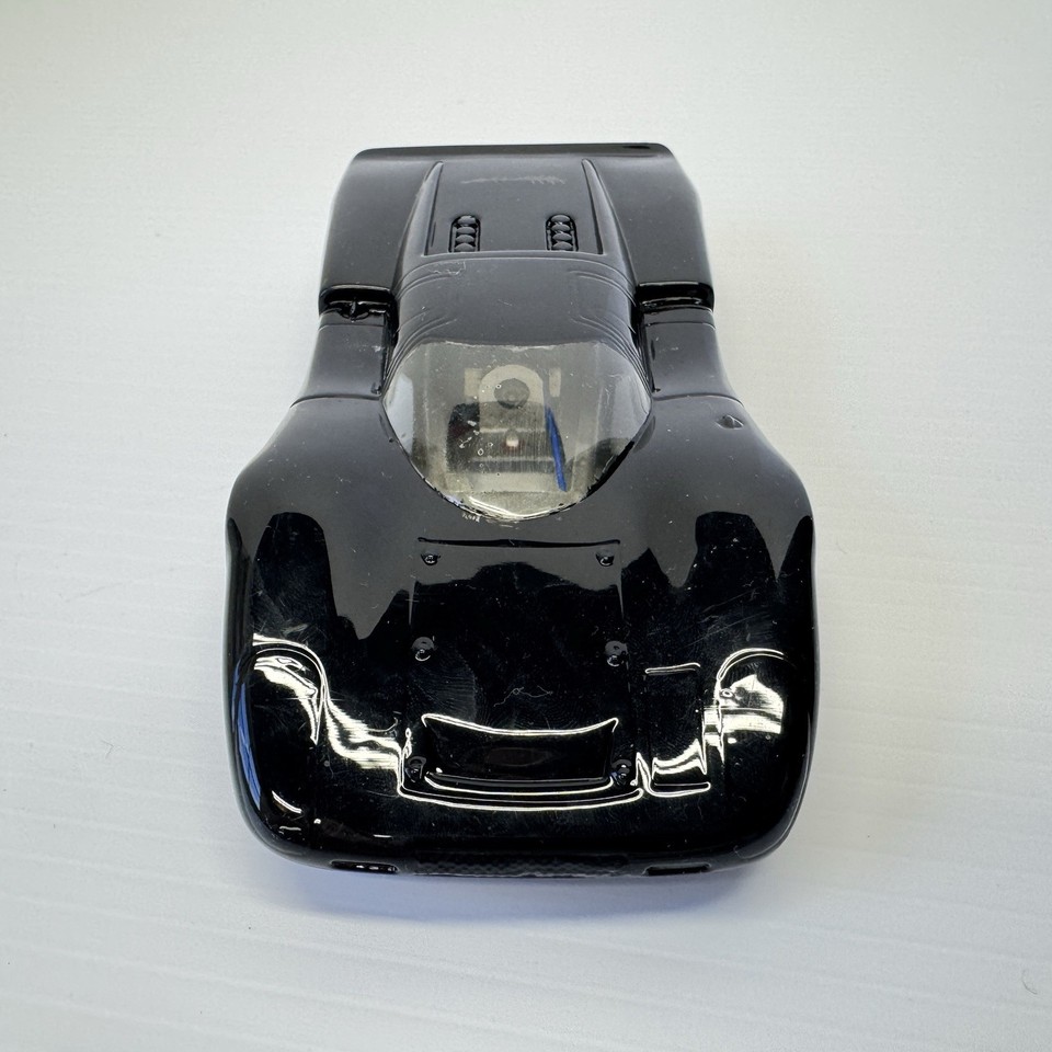 Lancer 908 Porsche Cox Chassis Slot Car La Cucaracha Black Vtg RARE ...