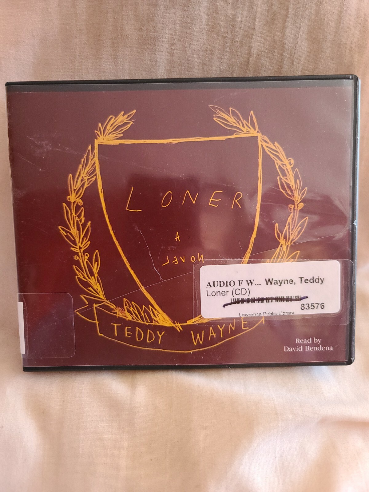 Shelf162L Audiobook~loner a javoh- teddy wayne- unabridged- 5 discs | eBay
