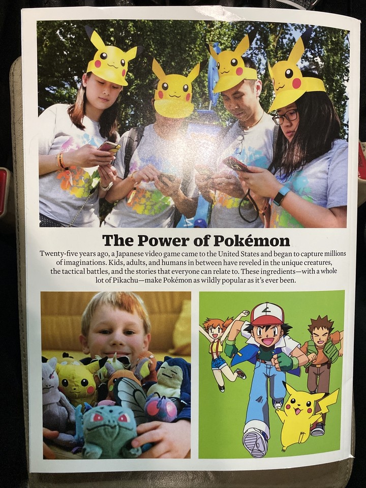 Pokémon Time Magazine Special Edition 2024 25 Years in America ...
