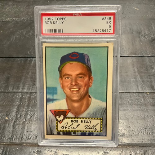 1952 Topps Bob Kelly #348 *Cubs* PSA 5 EX | eBay