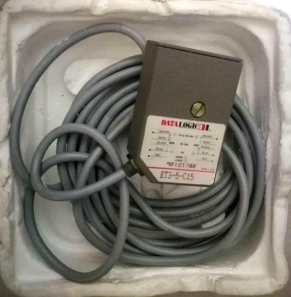 DATALOGIC DL ET3-5-C15 SENSORE PROXIMITY et3c15-unused/OVP | eBay