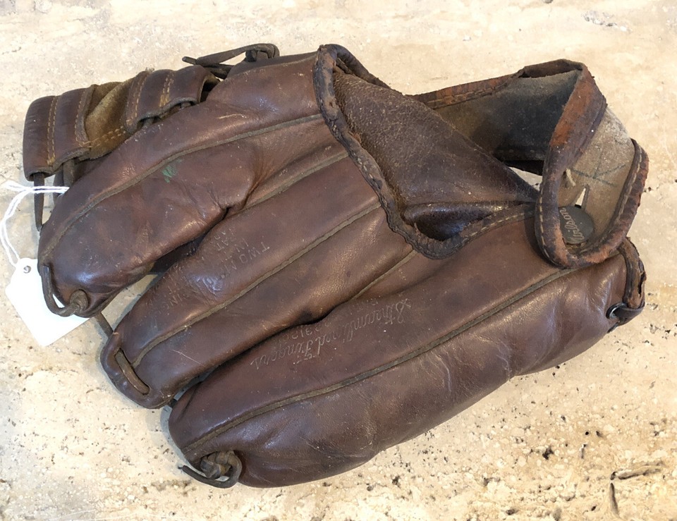 Wilson A2934 Three Finger Baseball Glove vtg Made in USA Ted Williams ...