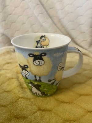 Dunoon Sheepies By Jane Brookshaw Mug | eBay