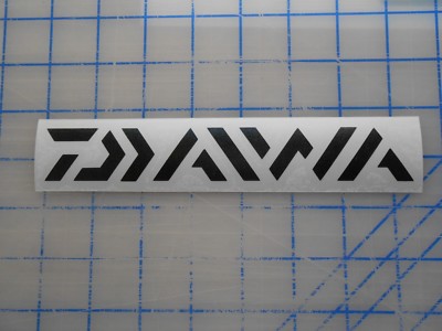 Daiwa Logo Decal 5.5" 7.5" 11" Rod Spinning Reel Fishing Saltist Bass ...