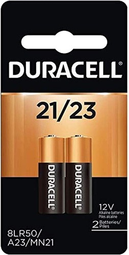 2pk Duracell MN21 Alkaline 12V Battery A23 MN21 23AF 23AE V23GA GP23A ...