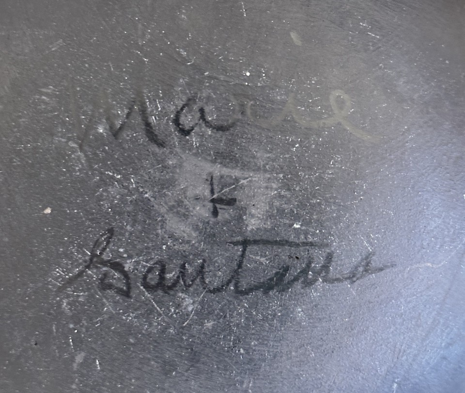 Maria Martinez and Santana Feather Plate | eBay