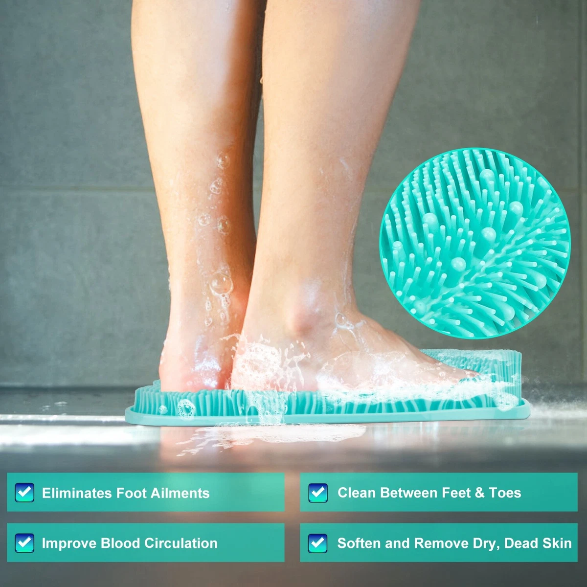 Foot Exfoliator For Shower