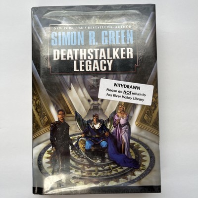 Simon R. Green - Deathstalker Legacy Hardcover Book 1st Ex Libris | eBay