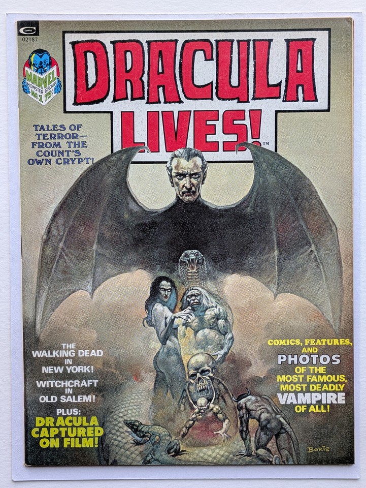 DRACULA LIVES! Complete Set #1-13 (Marvel 1973) Lilith (Vampirella ...