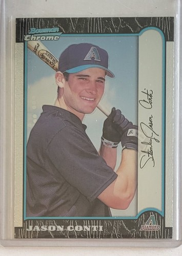 1999 Bowman Chrome #162 Jason Conti Arizona Diamondbacks Baseball Card ...