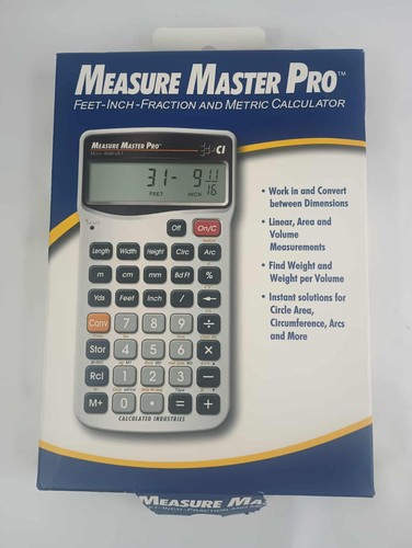 Calculated Industries 4020 Measure Master Pro Dimensional Calculator unused | eBay