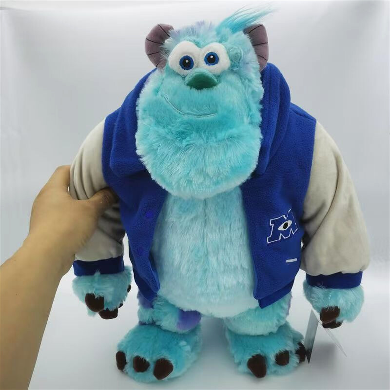 Large Disney Pixar Monster Inc University Sulley Sully Stuffed Plush ...