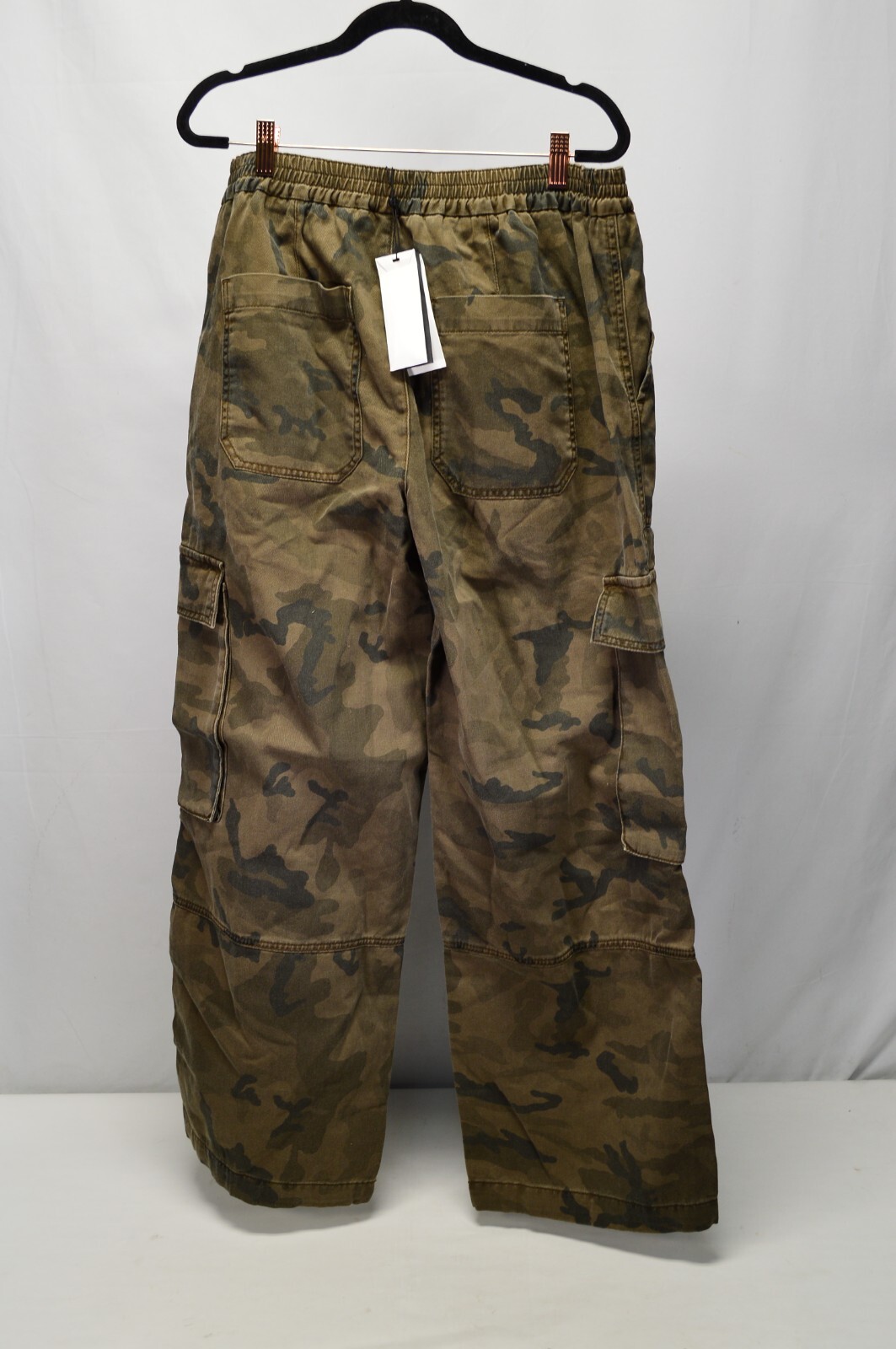 NWT ME+EM Camo Cargo Trouser Khaki Green Sand US Size 10 | eBay