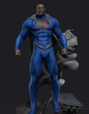 Val Zod searchlight Sculpture Statue Model Kit DC Unpainted/Unassembled ...
