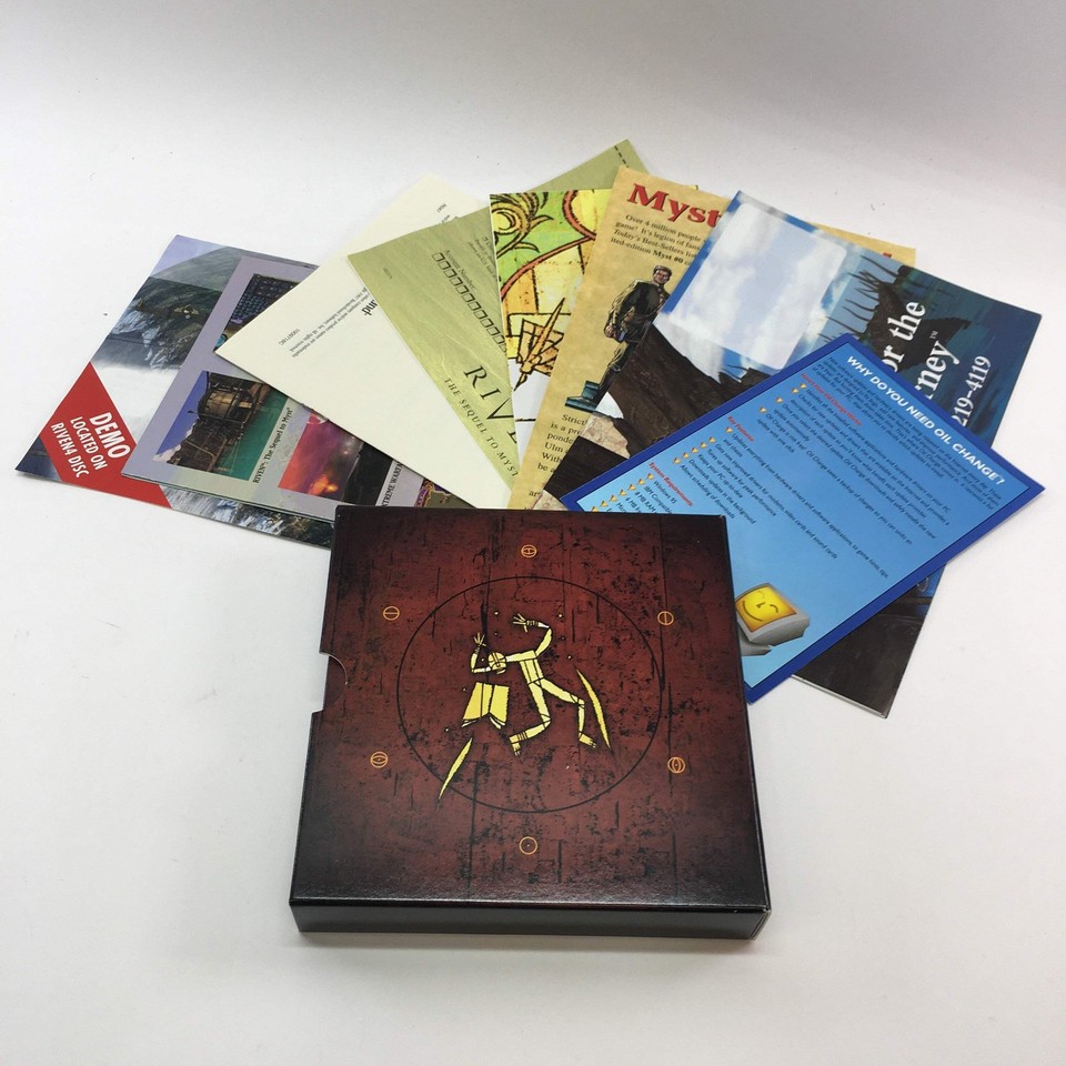 Myst Bundle[Myst, Myst III Exile (Factory Sealed), Myst IV Revelation ...