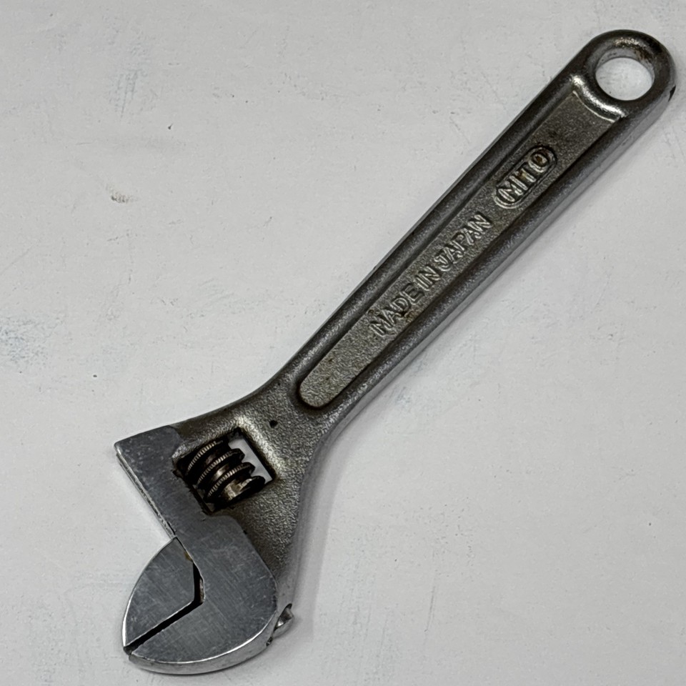Yamaha Adjustable Crescent style Wrench 6” 150mm Mito Vintage | eBay