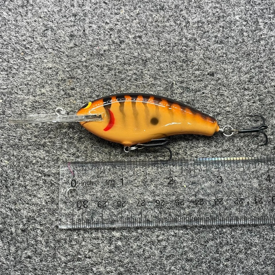Lee Sisson Lures Tennessee Tuffy Flatsided Crankbait Lure - Crawfish | eBay