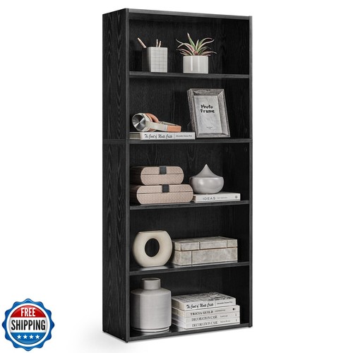 VASAGLE CUSTOS Collection - Bookshelf, 5-Tier Bookcase, Book Shel | eBay