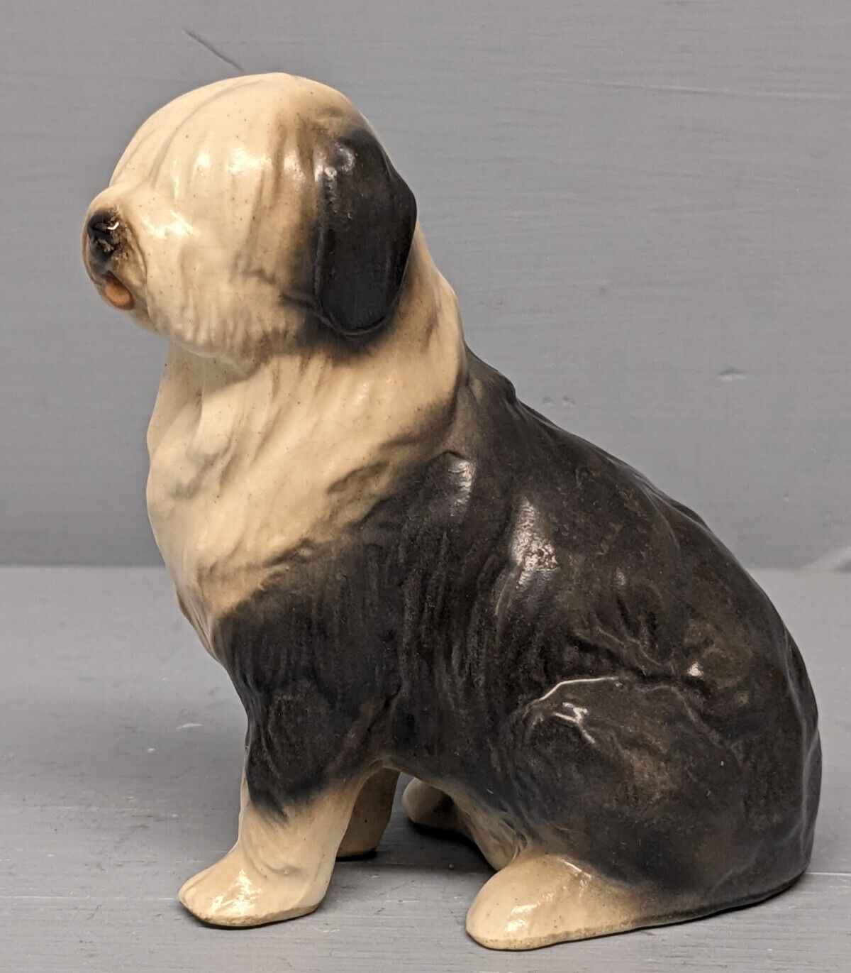 HTF San Dimas Color Hagen Renaker DW Old English Sheepdog Mops Semi ...