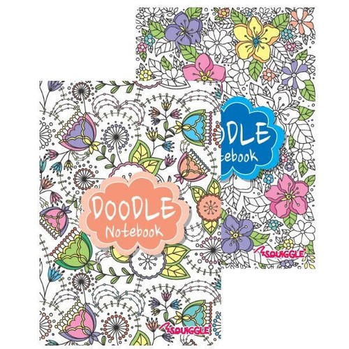 Single Notebook A5 Lined Doodle Notebook | eBay