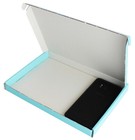 SATIN LIGHT BLUE MINI A6 A5 A4 PIP BOXES LARGE LETTER SHIPPING BABY ...