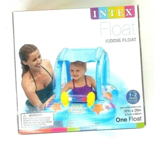 Intex My Baby Float Inflatable Swimming Pool Kiddie Tube Raft | 56581EP ...