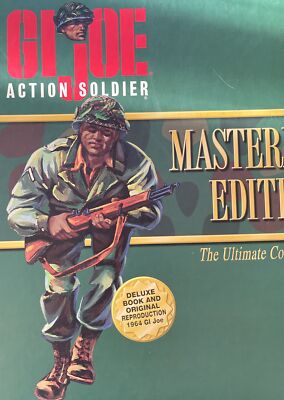 GI JOE African American Action Soldier Masterpiece Edition 1996 Deluxe ...