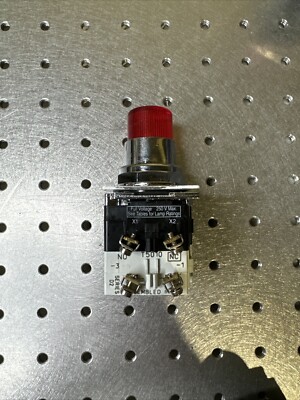 Eaton Cutler Hammer 10250T/91000T E34 Red Illumin Push Button Full V.24 ...