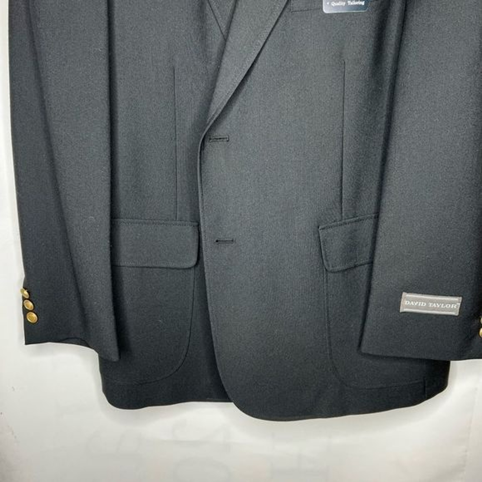 David Taylor Gray Suit Fully Lined Blazer - Gem