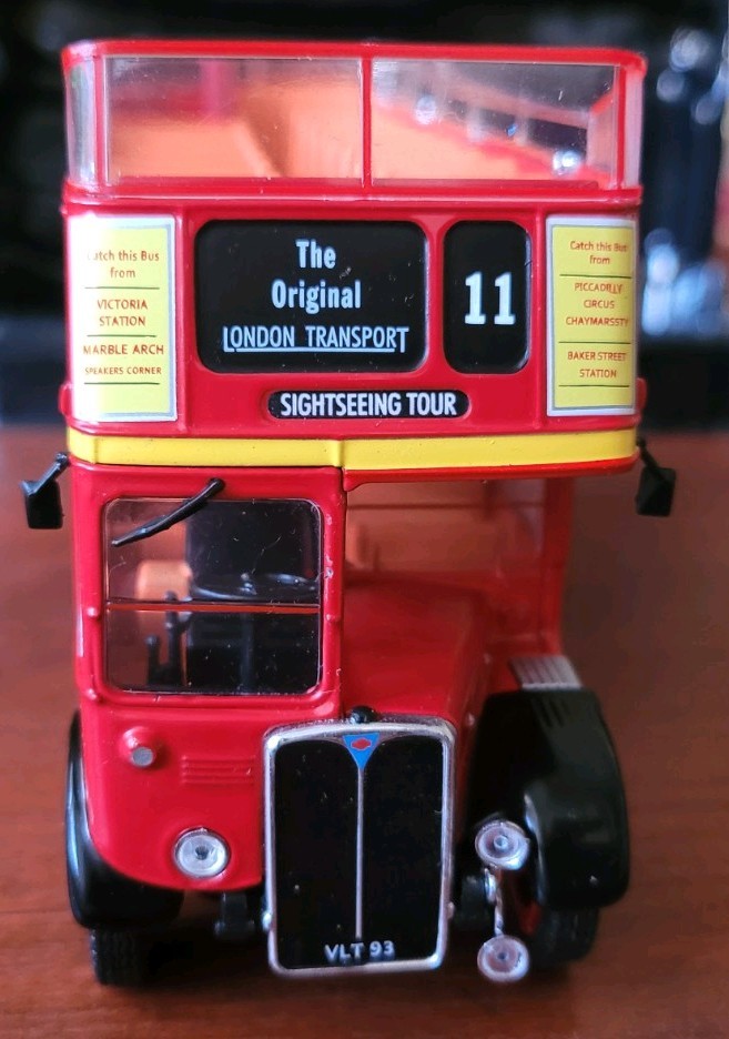 Ixo Models BUS018 AEC Regent RT 1950 London Transport Open Top Bus 1:50 ...