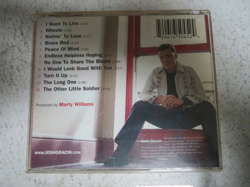 Josh Gracin by Josh Gracin (CD, Jun-2004, Hollywood) - BRAND NEW ...