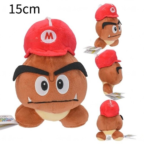 Mario's Goomba Plush Stuffted Toys Lovely Birthday Christmas Dolls for ...
